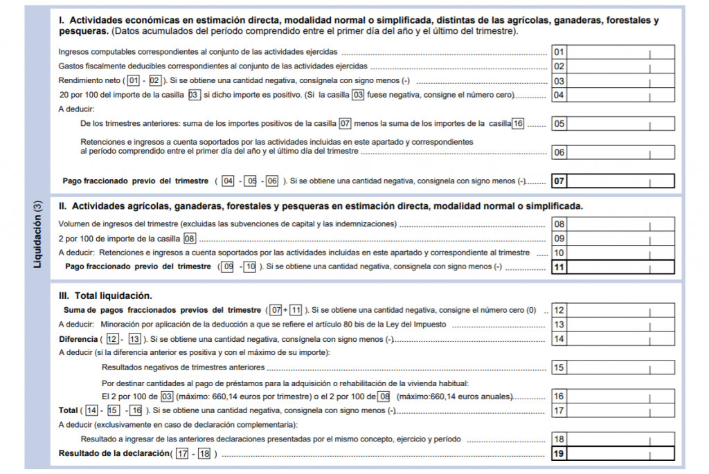 Cómo rellenar el Modelo 130 del IRPF para Autónomos